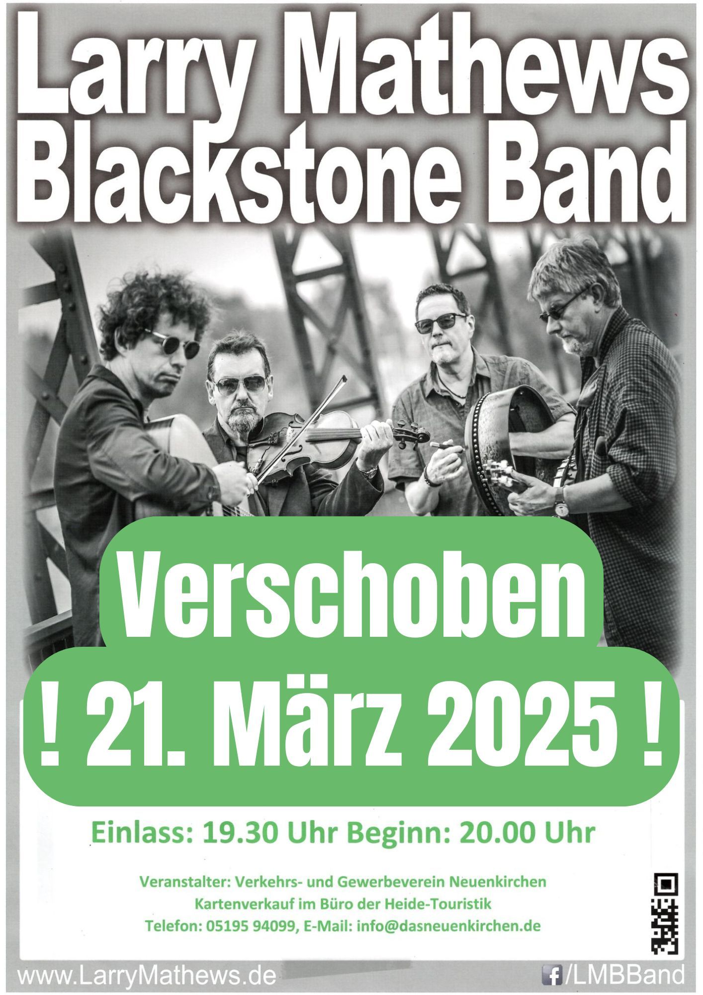 Irischer Kneipenabend mit der Larry Mathews Blackstone Band | Heide ...